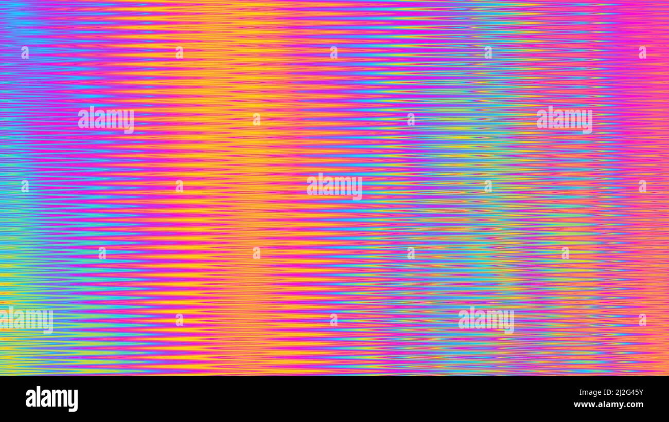 An illustration of trippy psychedelic rainbow op art glass refraction ...