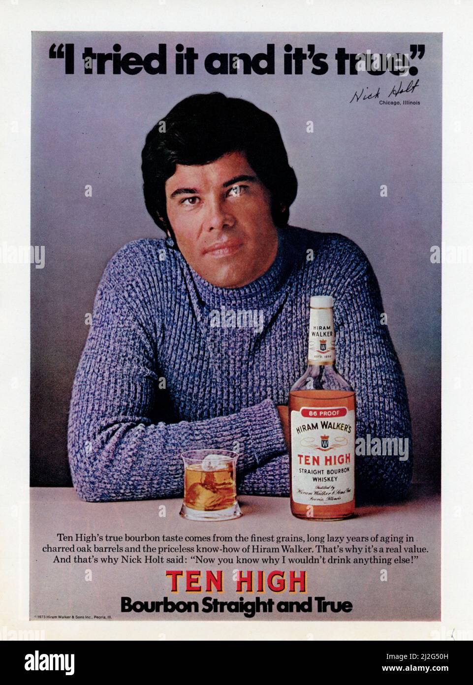 Vintage 1 April 1974 "Sports Illustrated" Magazine Advert, USA Stock ...