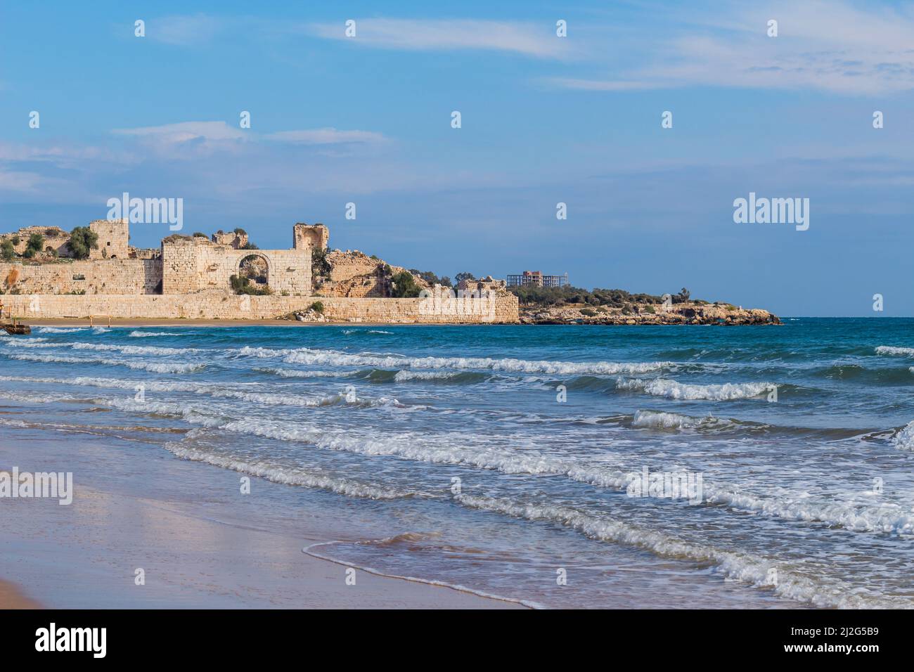 historical Korykos, kizkalesi beach at Mersin, Turkey Stock Photo - Alamy