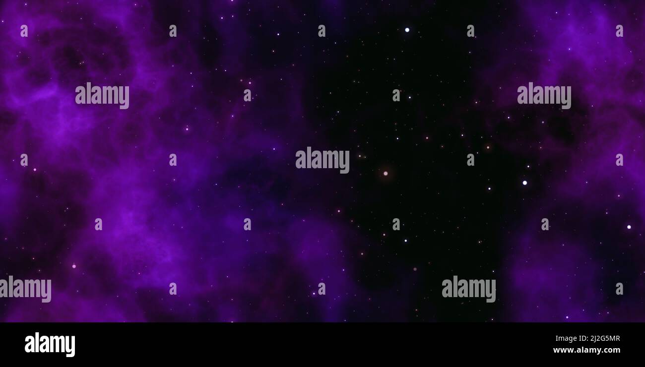 An illustration seamless space nebula stars background texture Stock ...