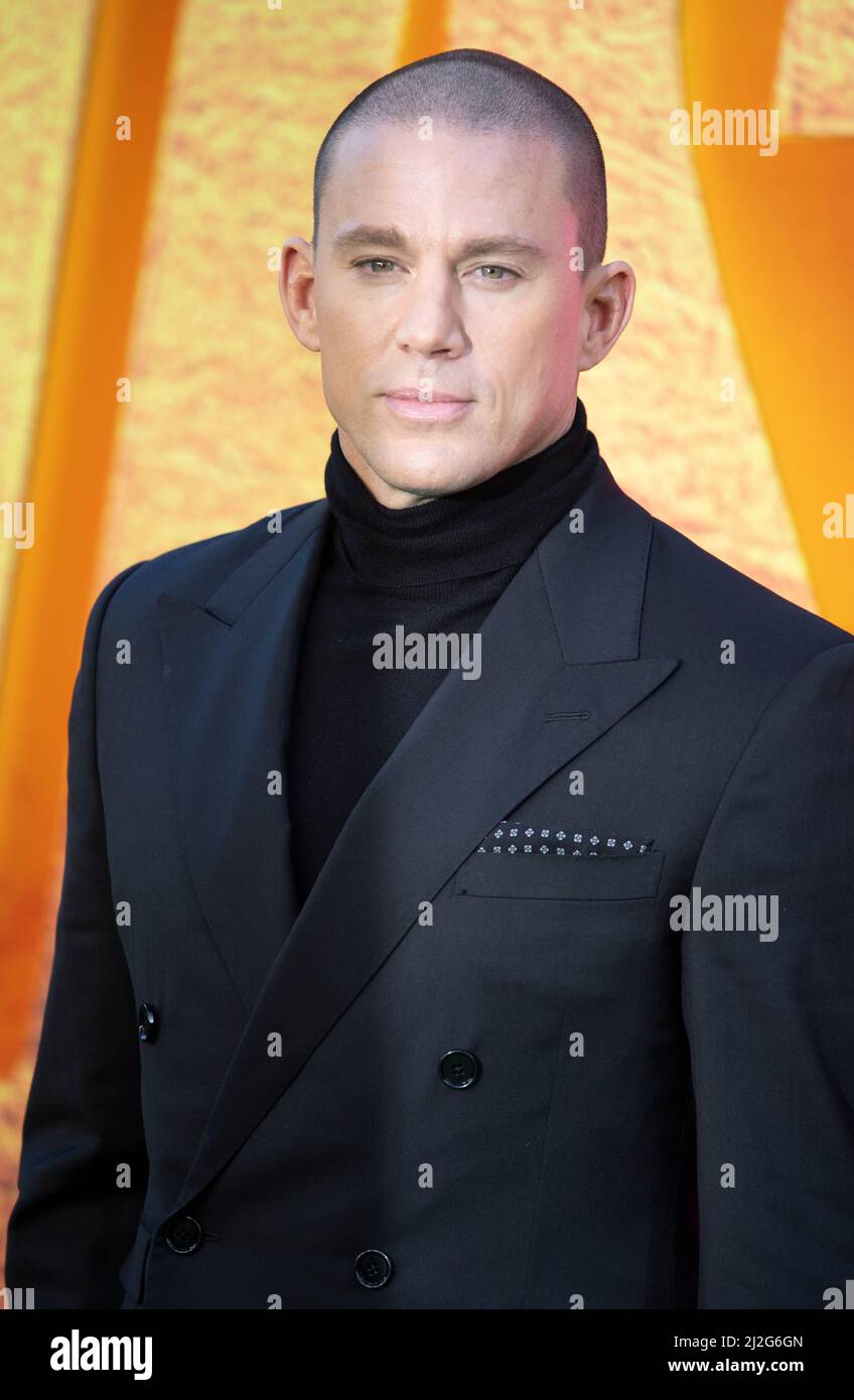 Channing Tatum attends the UK Special Screening of "The Lost City" at ...