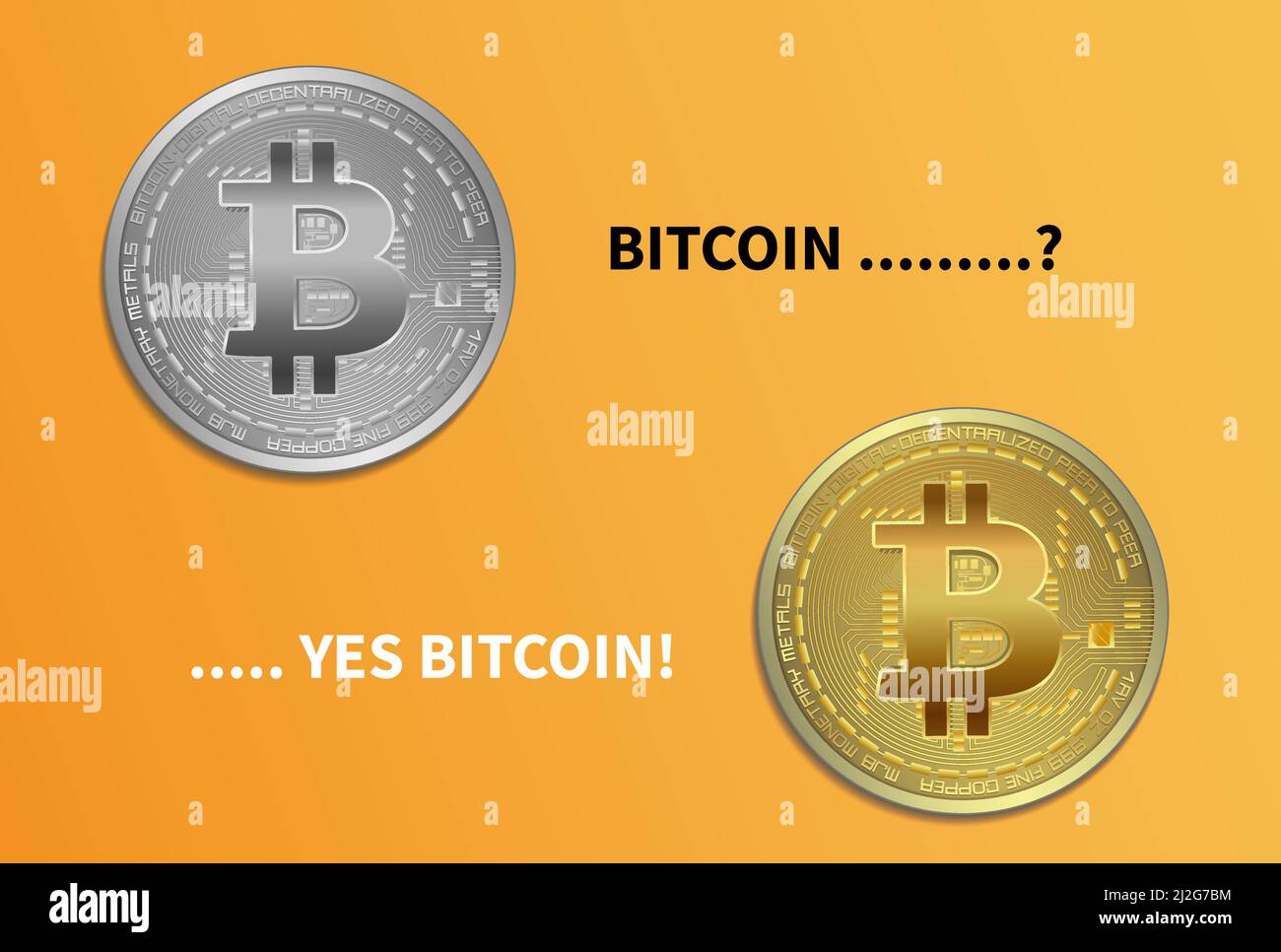 Silver and gold coins Stock Vector Images - Alamy