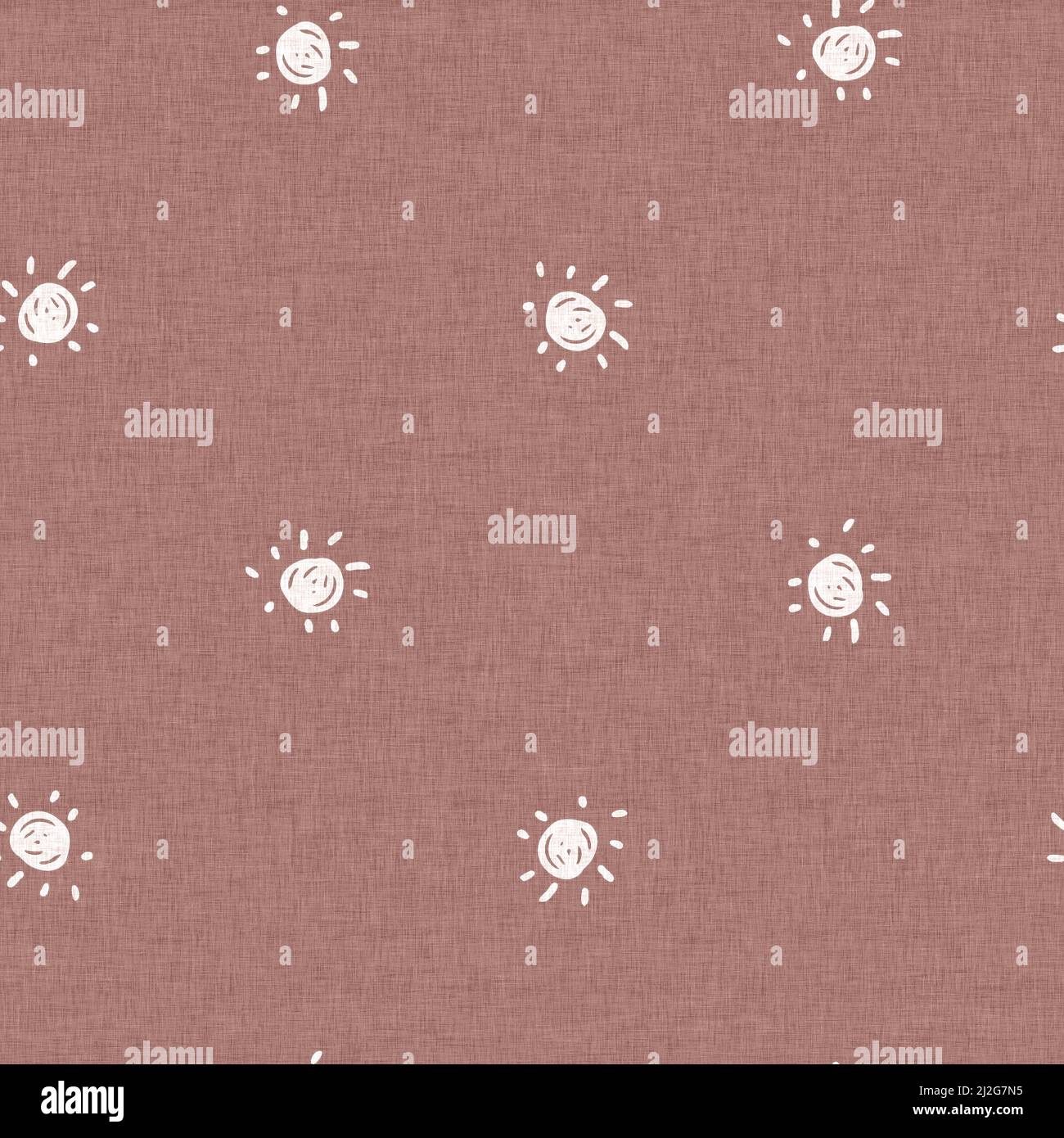 Calm newborn minimal sun seamless pattern. Gender neutral baby nursery ...