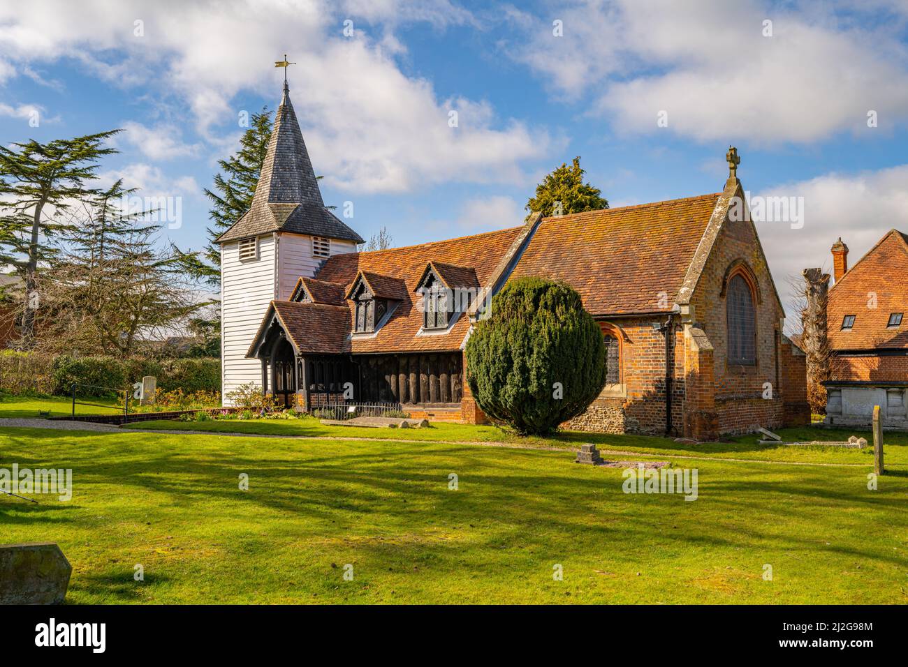 St. Andrews Church, Greensted, Ongar, Essex. the oldest ‘Stave Built ...