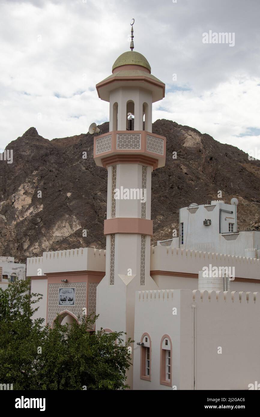 A view of Said Bin Taimur Mosque in Oman Stock Photo - Alamy