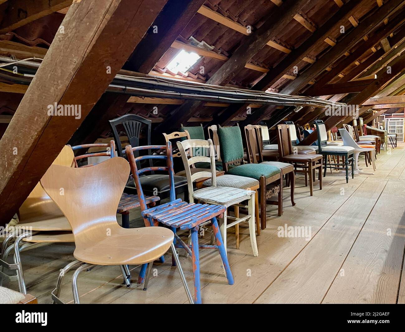 Attic room storage hi-res stock photography and images - Alamy