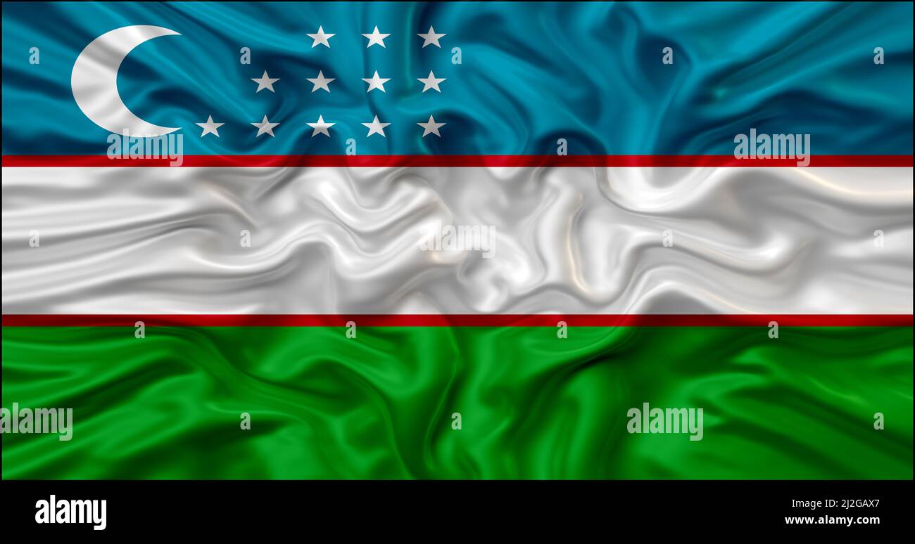 wavy country flags Stock Photo - Alamy