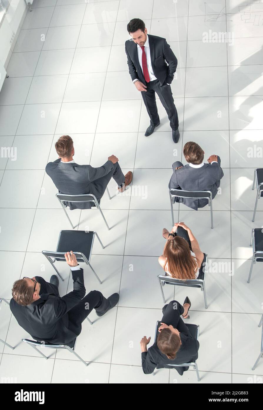 meeting partners in the conference room Stock Photo - Alamy
