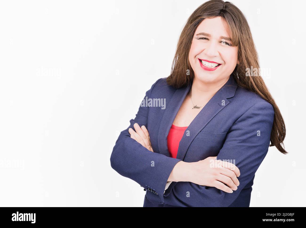 Business transgender woman. Executive corporate professional with ...