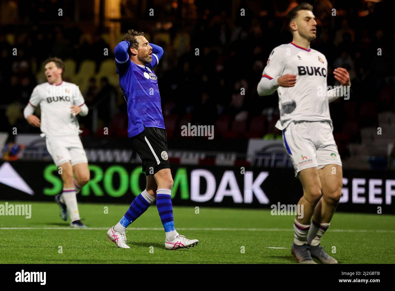 VELSEN-ZUID, NETHERLANDS - APRIL 1: Disappointment of Barry Maguire of ...