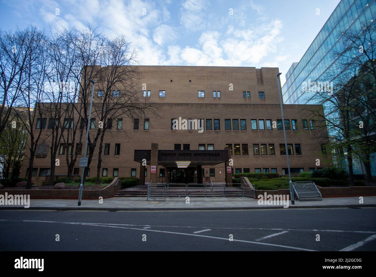 London, England, UK. 1st Apr, 2022. Southwark Crown Court building in ...