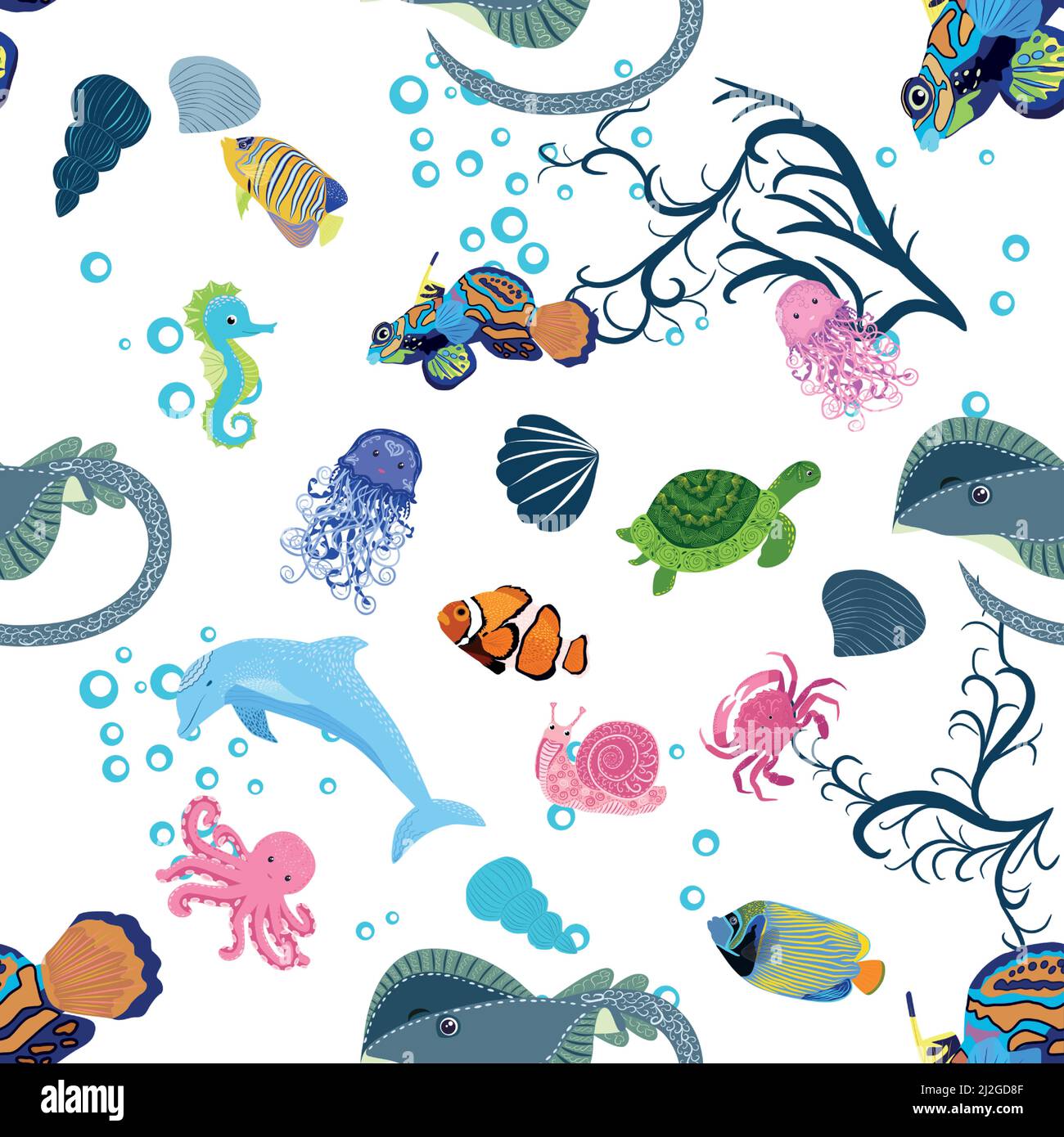 Shark mandarin Stock Vector Images - Alamy