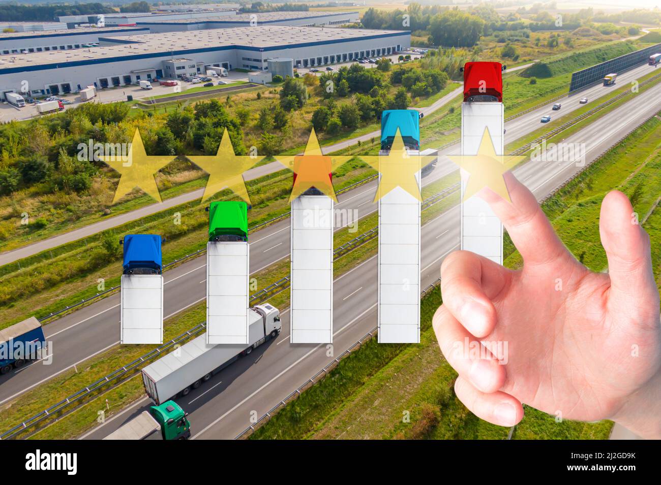stars showing the concept of logistics rating. Logistics business ... stars showing the concept of logistics rating. Logistics business ...