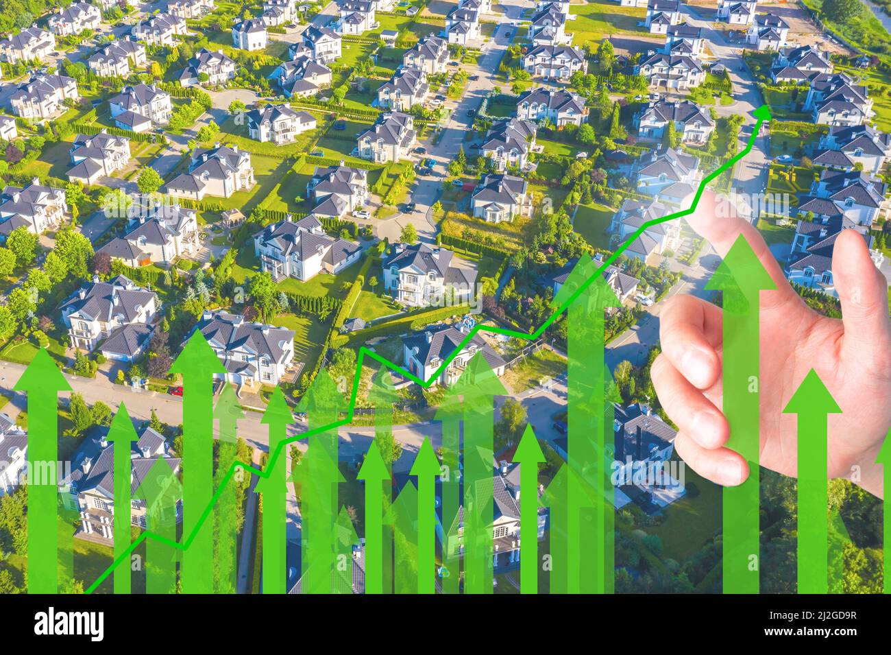 Gdp falling graph hi-res stock photography and images - Alamy