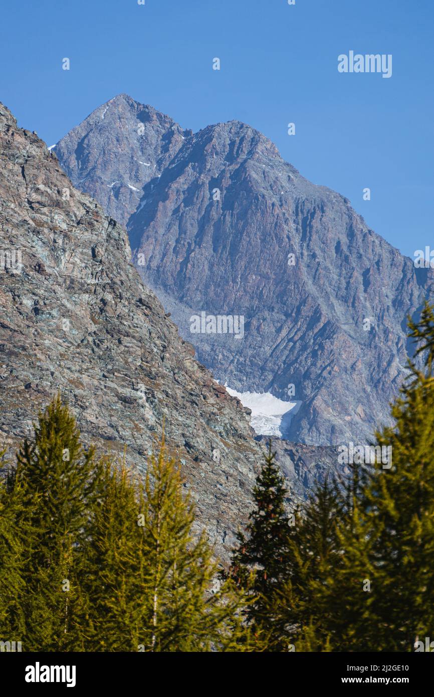 The peaks and glaciers of the Bernina group: one of the mountains of ...