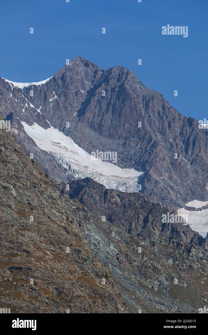 The peaks and glaciers of the Bernina group: one of the mountains of ...