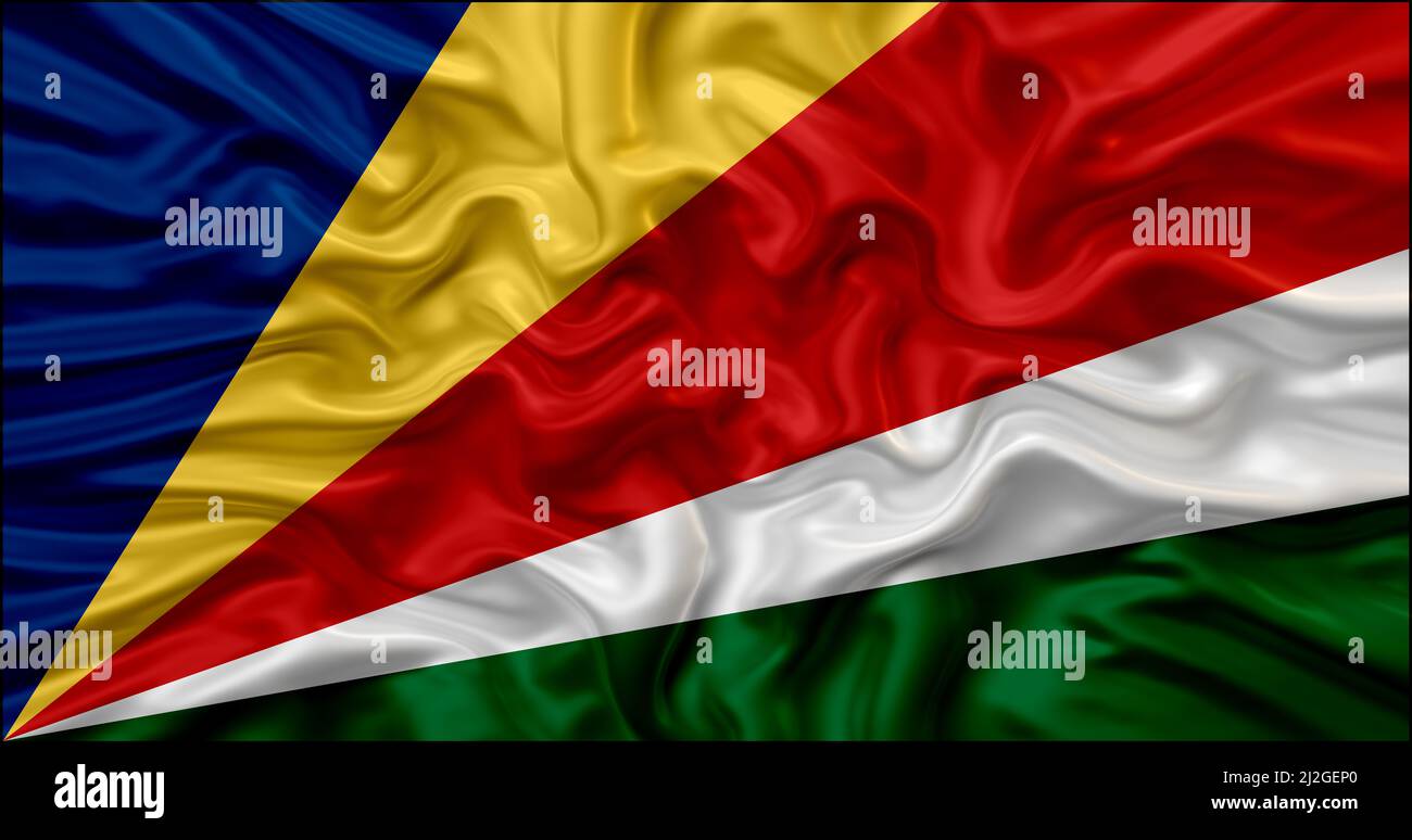 wavy country flags Stock Photo - Alamy