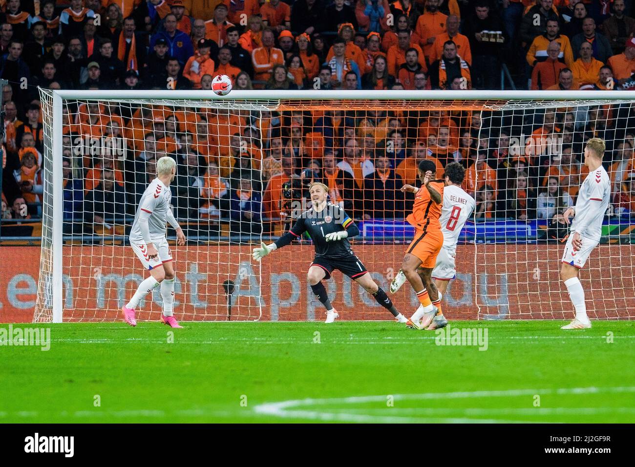 Netherlands v denmark 0 1 hi-res stock photography and images - Alamy