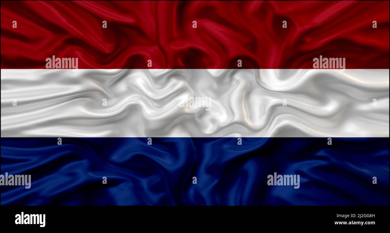 wavy country flags Stock Photo - Alamy