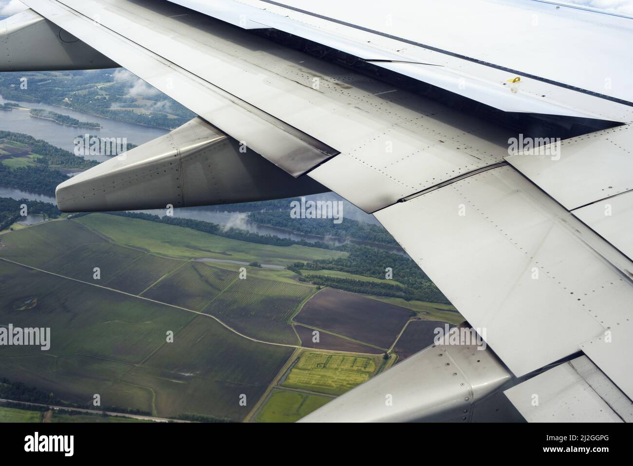 An aerial view from the plane. Fine Art Collection Stock Photo - Alamy