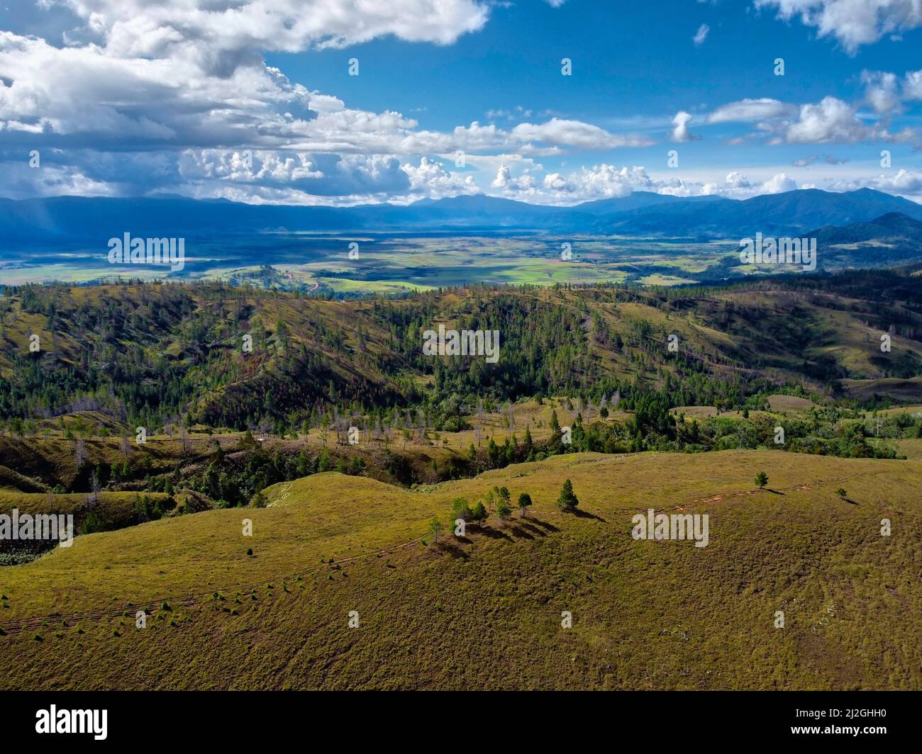 Watutu valley from Napu Peak Taken @Napu Peak Central Sulawesi ...