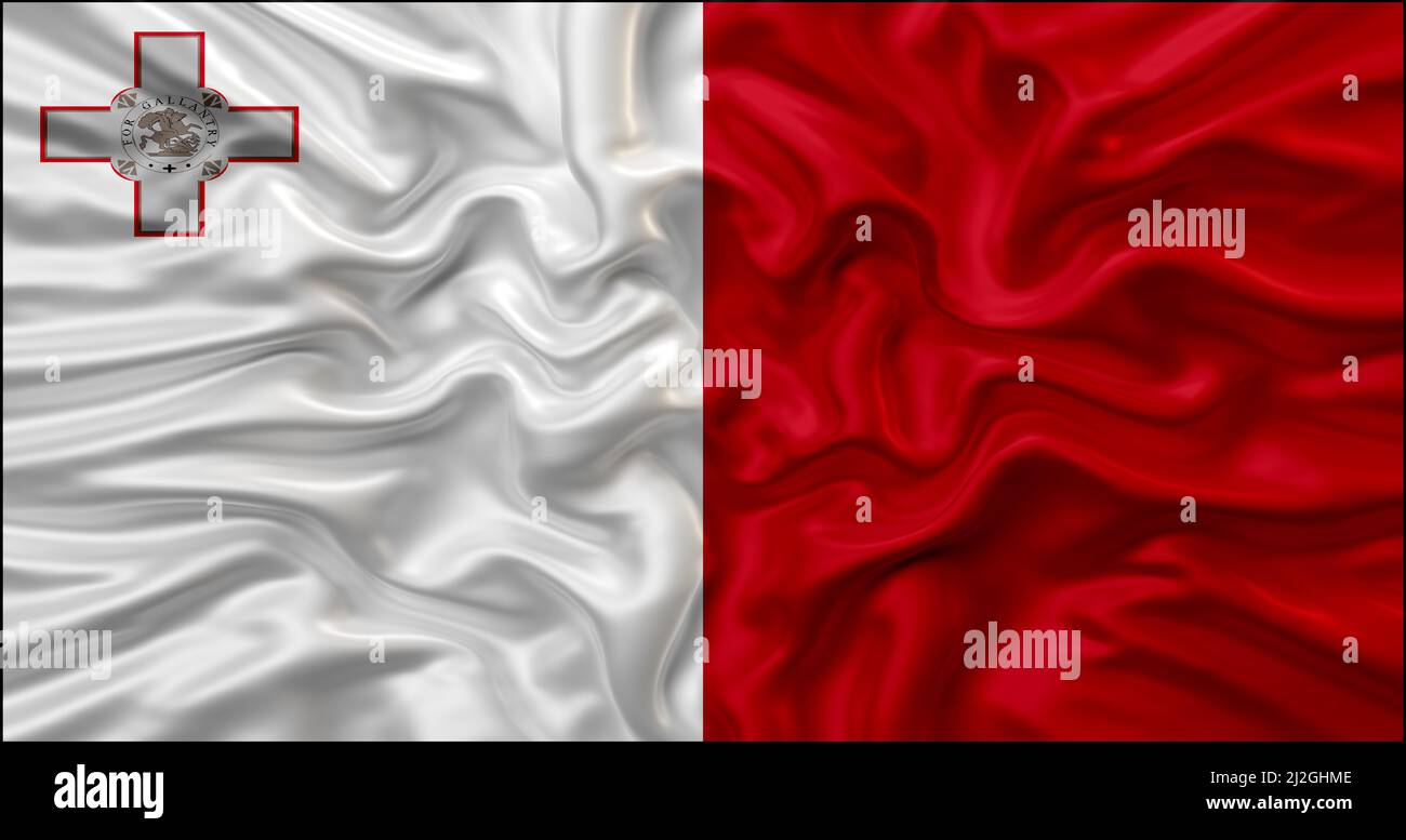 wavy country flags Stock Photo - Alamy