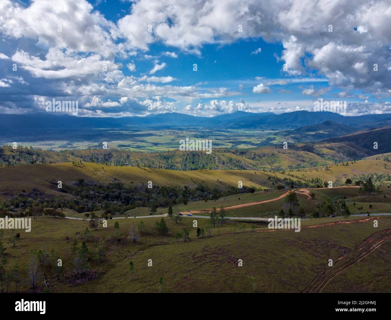 Taman Wisata Puncak Napu Taken @Central Sulawesi, Indonesia Stock Photo ...
