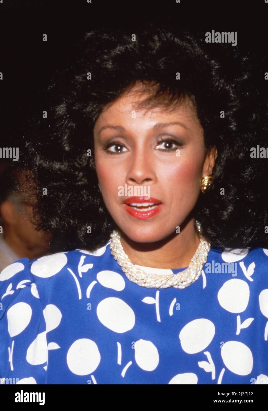 Diahann Carroll 1985 .Credit: Ralph Dominguez/MediaPunch Stock Photo - Alamy