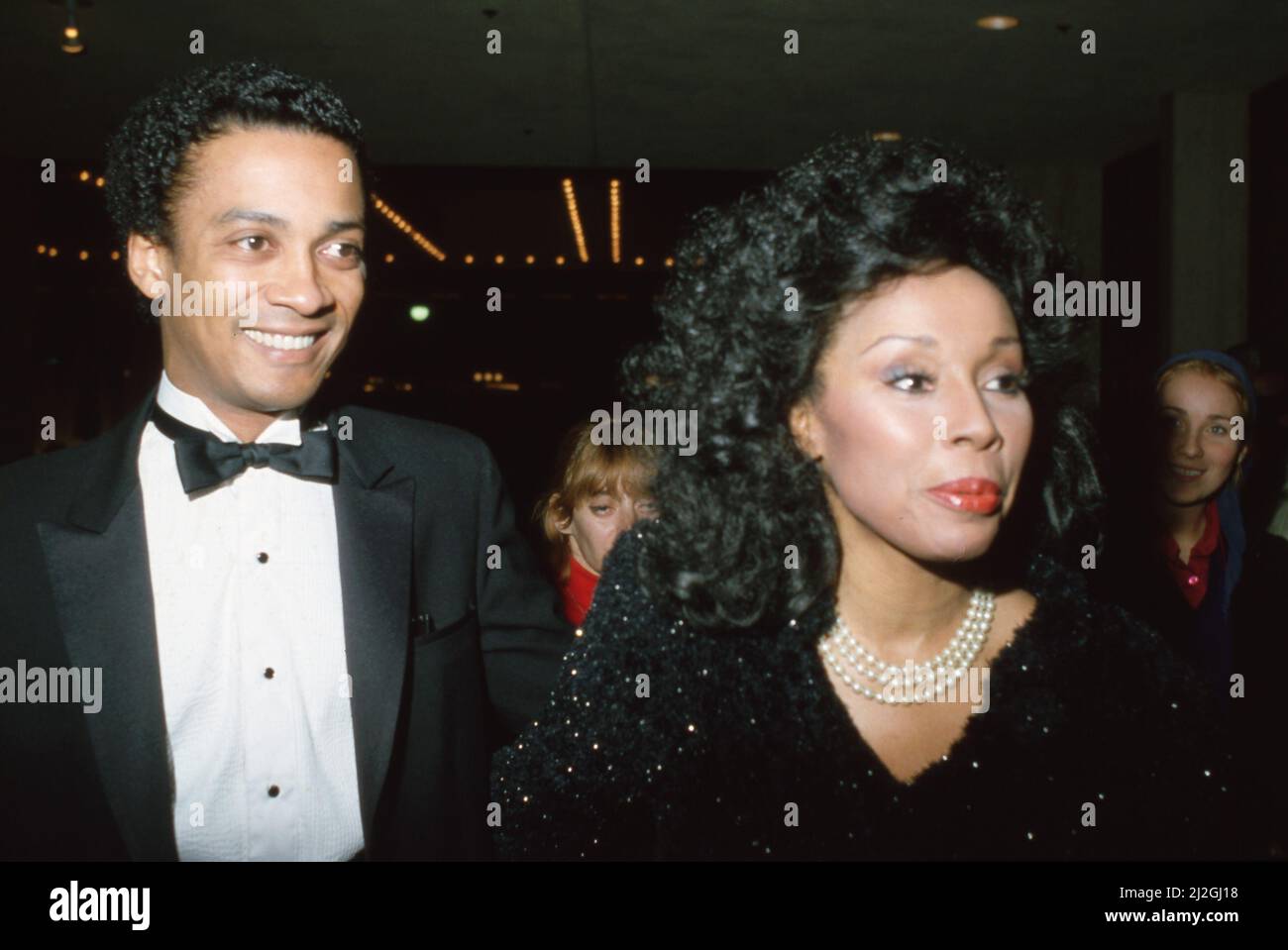 Nigel Bullard and Diahann Carroll Circa 1980's Credit: Ralph Dominguez ...