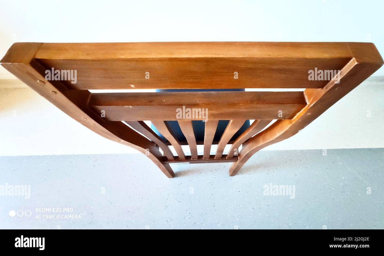 Wooden chair detail hi-res stock photography and images - Alamy