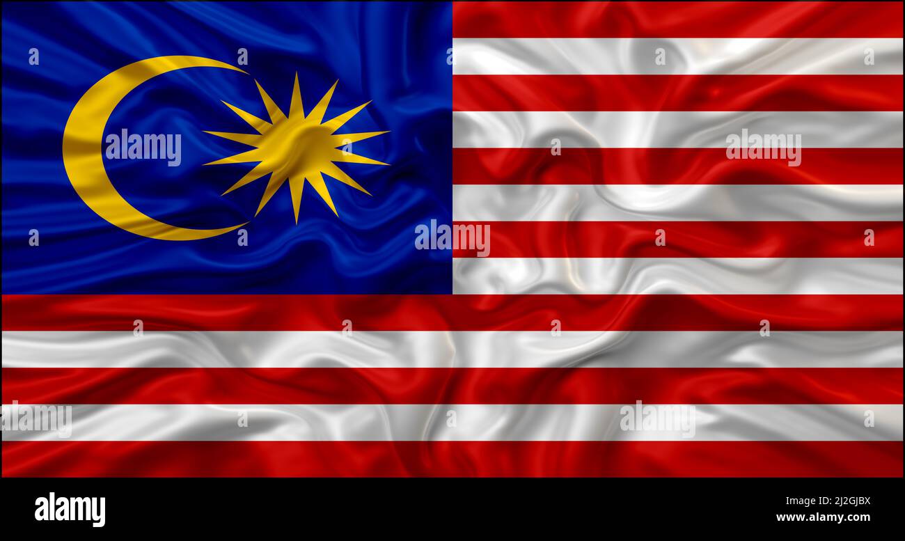 wavy country flags Stock Photo - Alamy