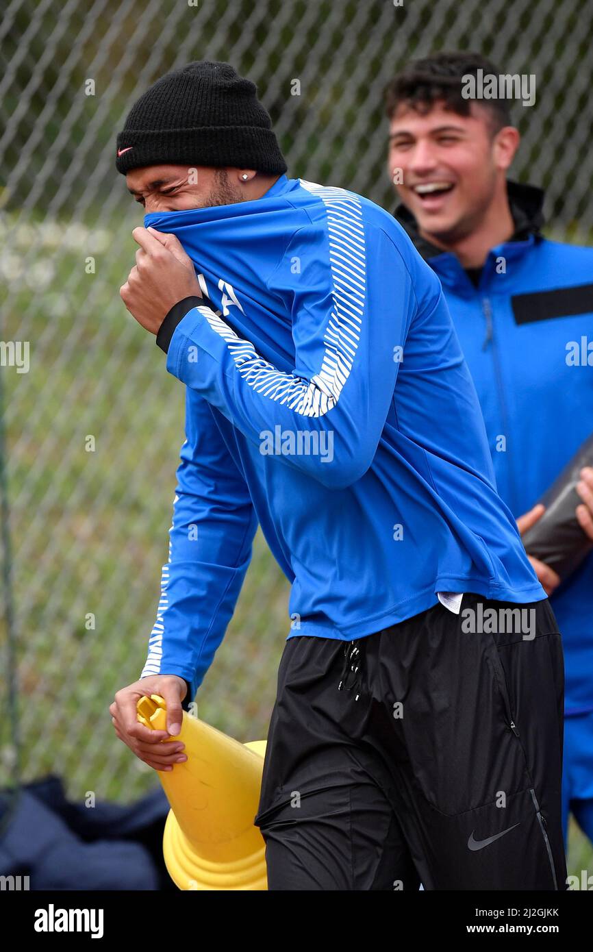 Rome, Italy. 01st Apr, 2022. Italian track and field sprinter Lamont ...