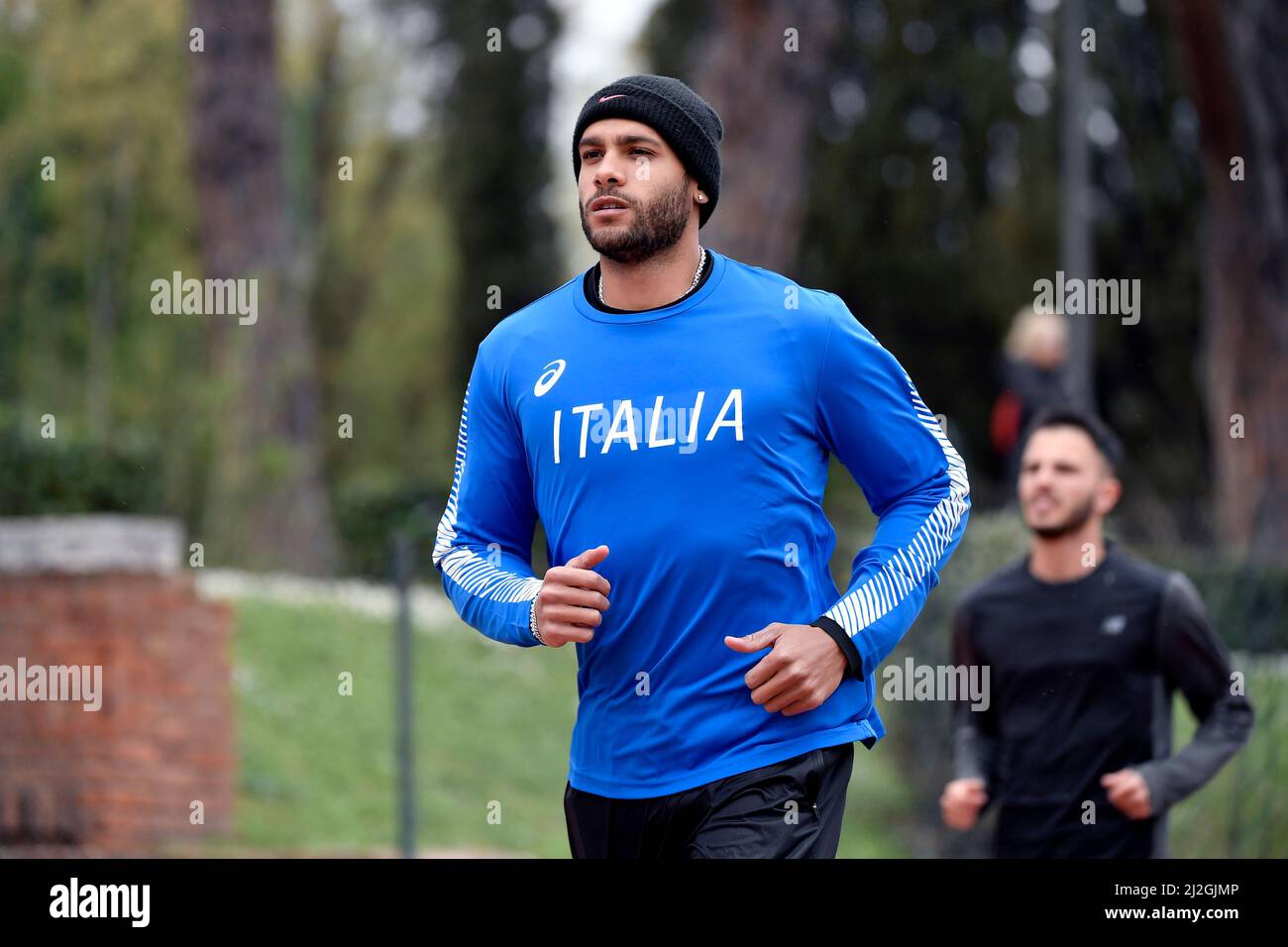 Rome, Italy. 01st Apr, 2022. Italian track and field sprinter Lamont ...