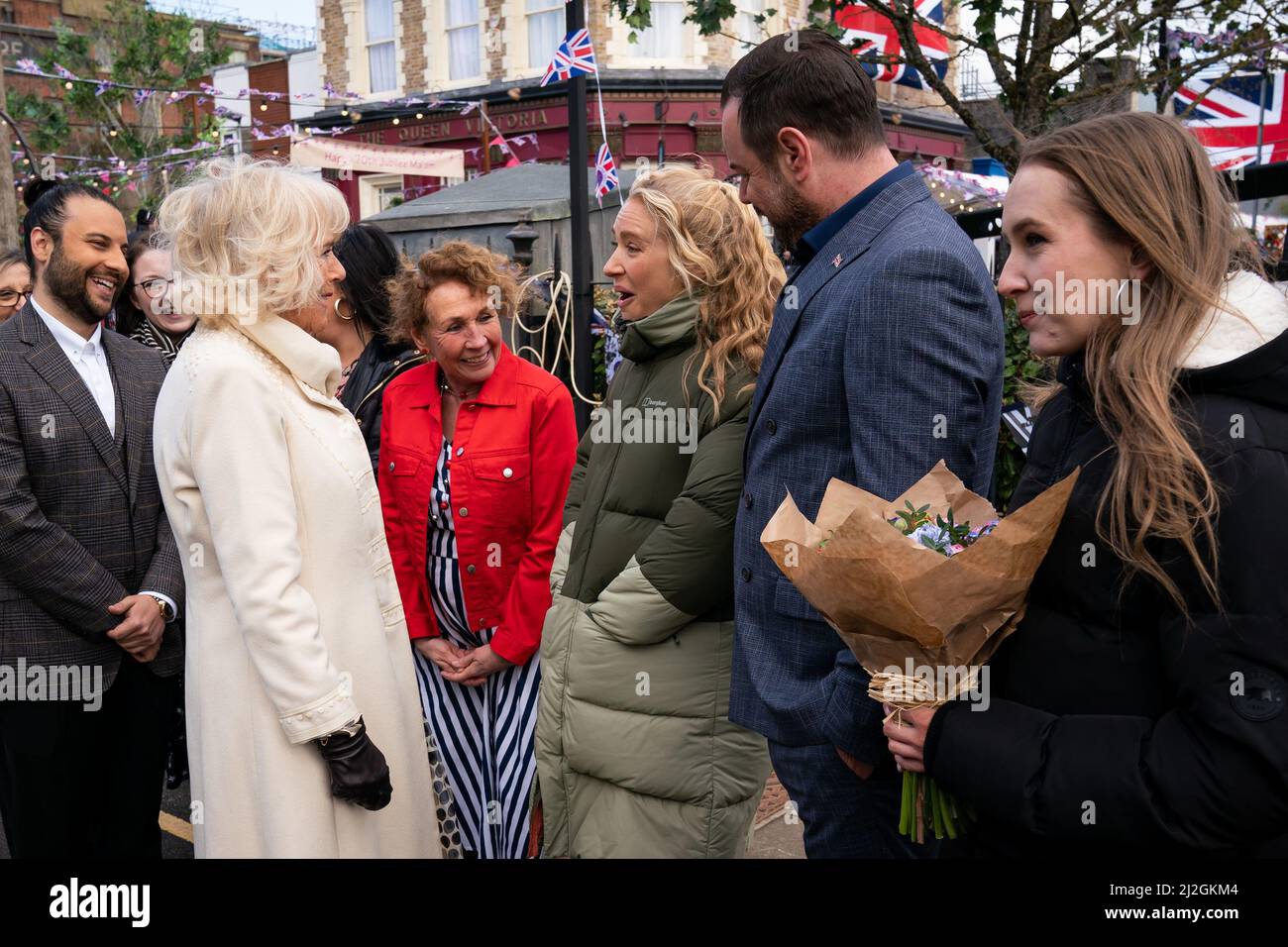 The Duchess of Cornwall meets, Jane Slaughter, Maddy Hill, Danny Dyer ...