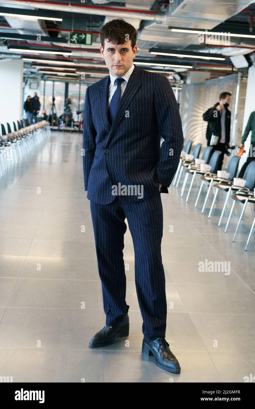 Madrid, Spain. 01st Apr, 2022. Designer Alejandro Gomez Palomo known as ...