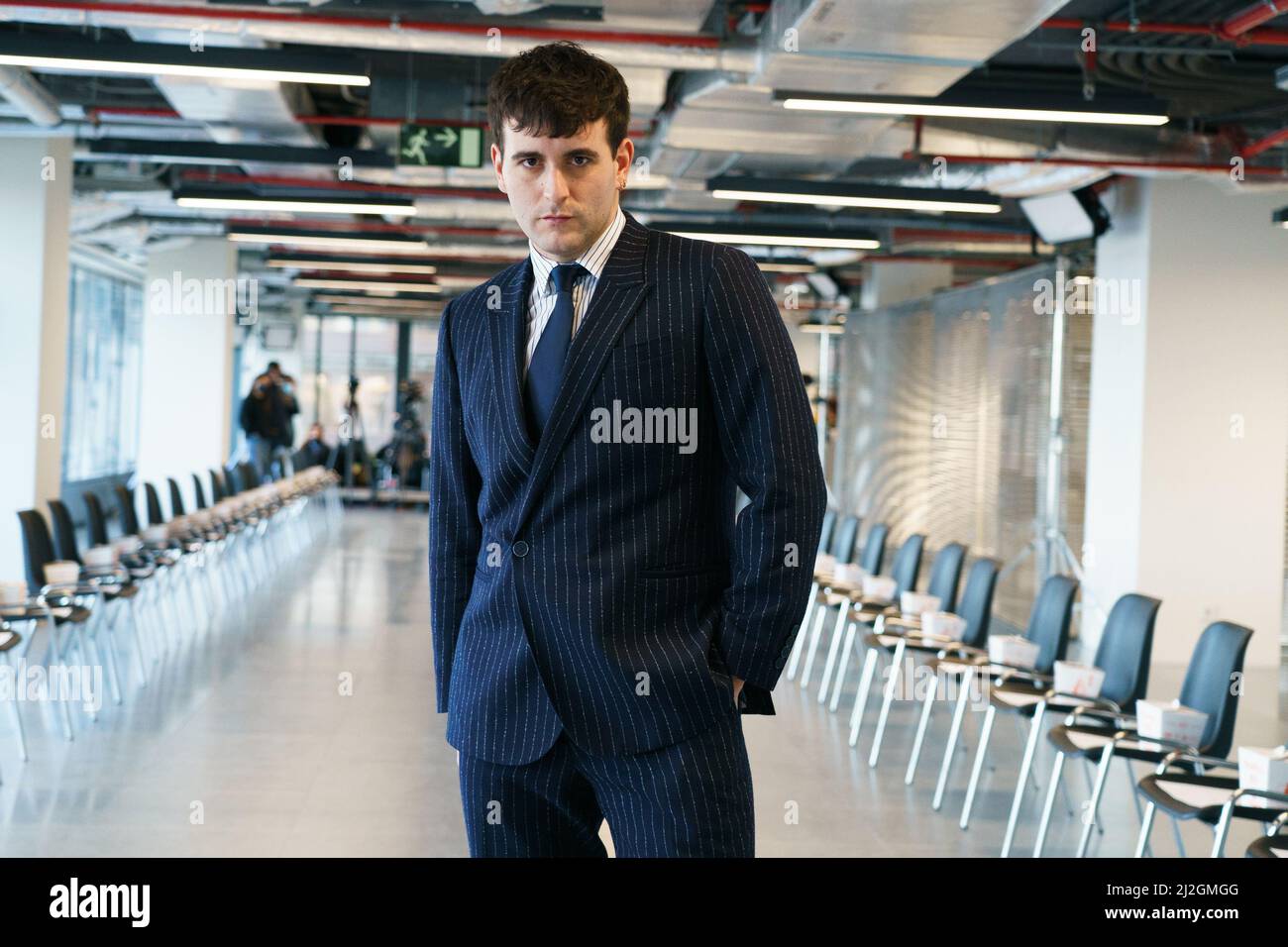 Madrid, Spain. 01st Apr, 2022. Designer Alejandro Gomez Palomo known as ...
