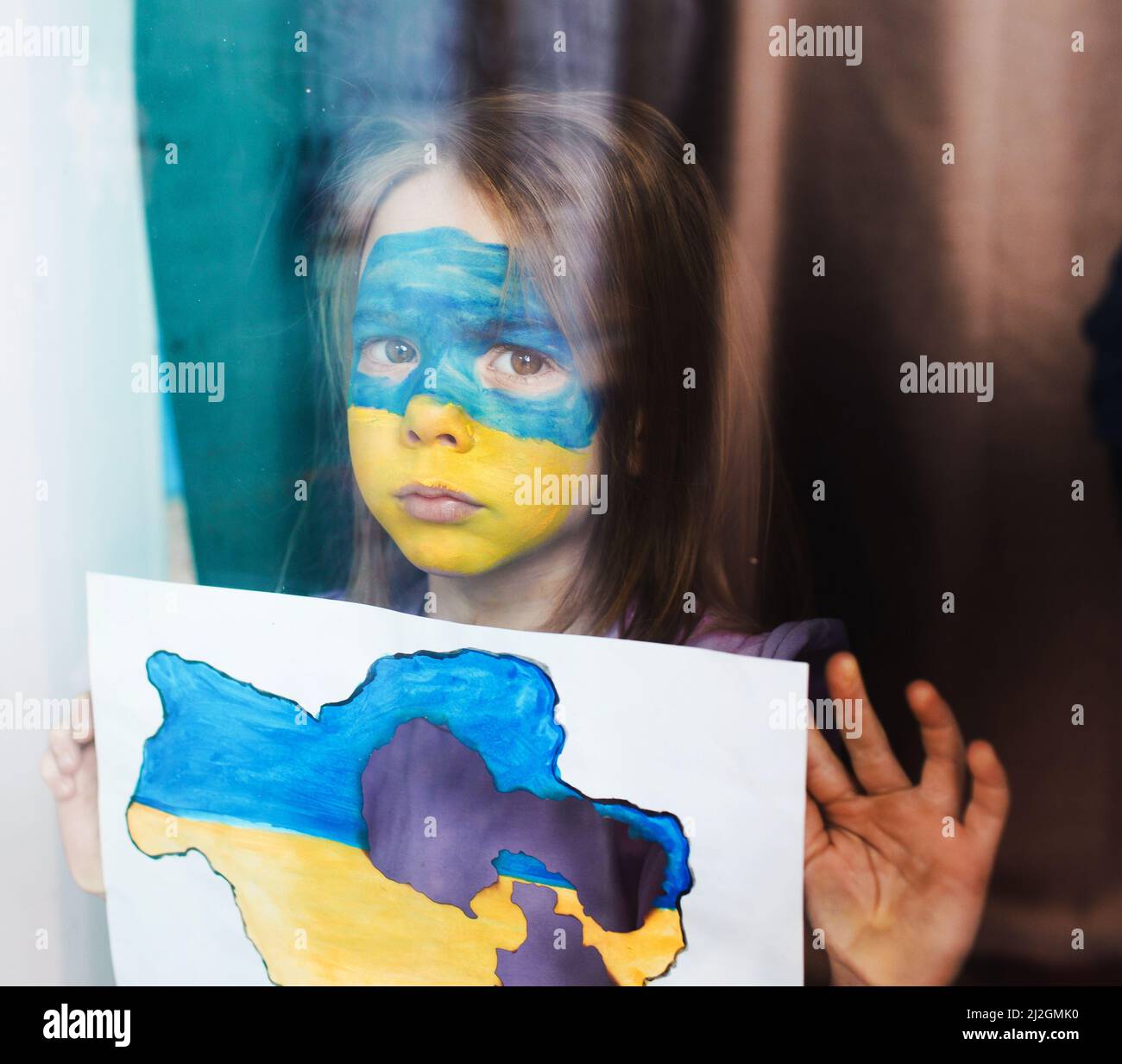 Crying ukrainian eye hi-res stock photography and images - Alamy