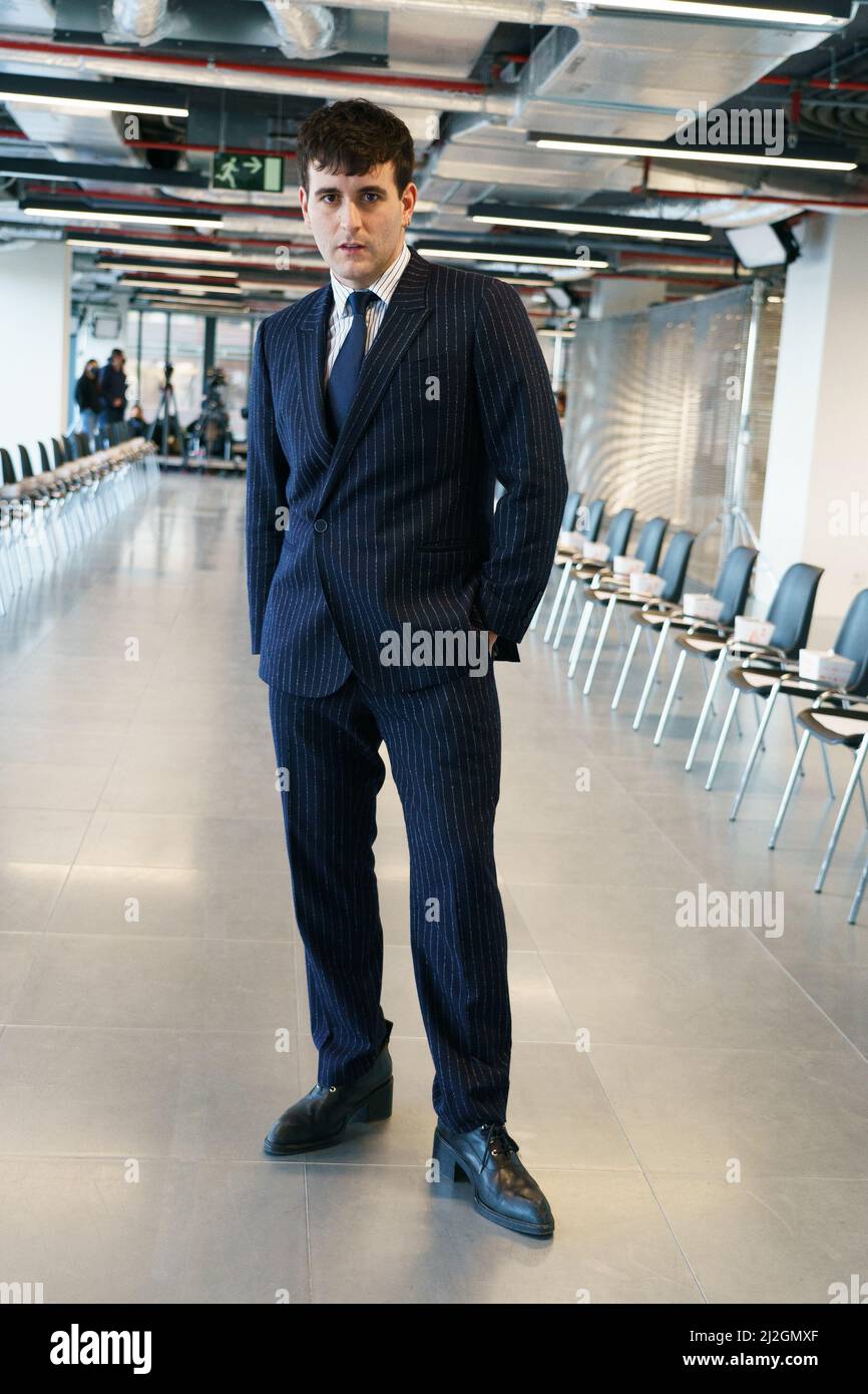 Madrid, Spain. 01st Apr, 2022. Designer Alejandro Gomez Palomo known as ...