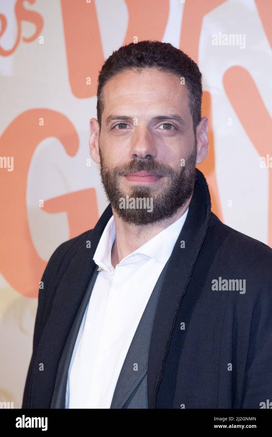 Paris, France. 1st Apr 2022. Pierre Perifel attending the Les Bad Guys ...