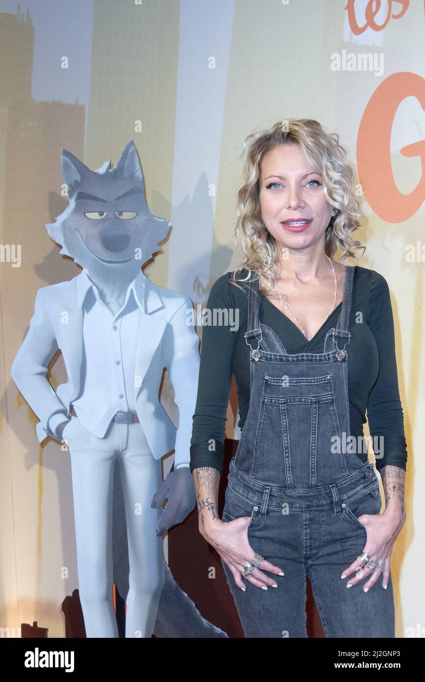 Paris, France. 1st Apr 2022. Doully attending the Les Bad Guys french ...