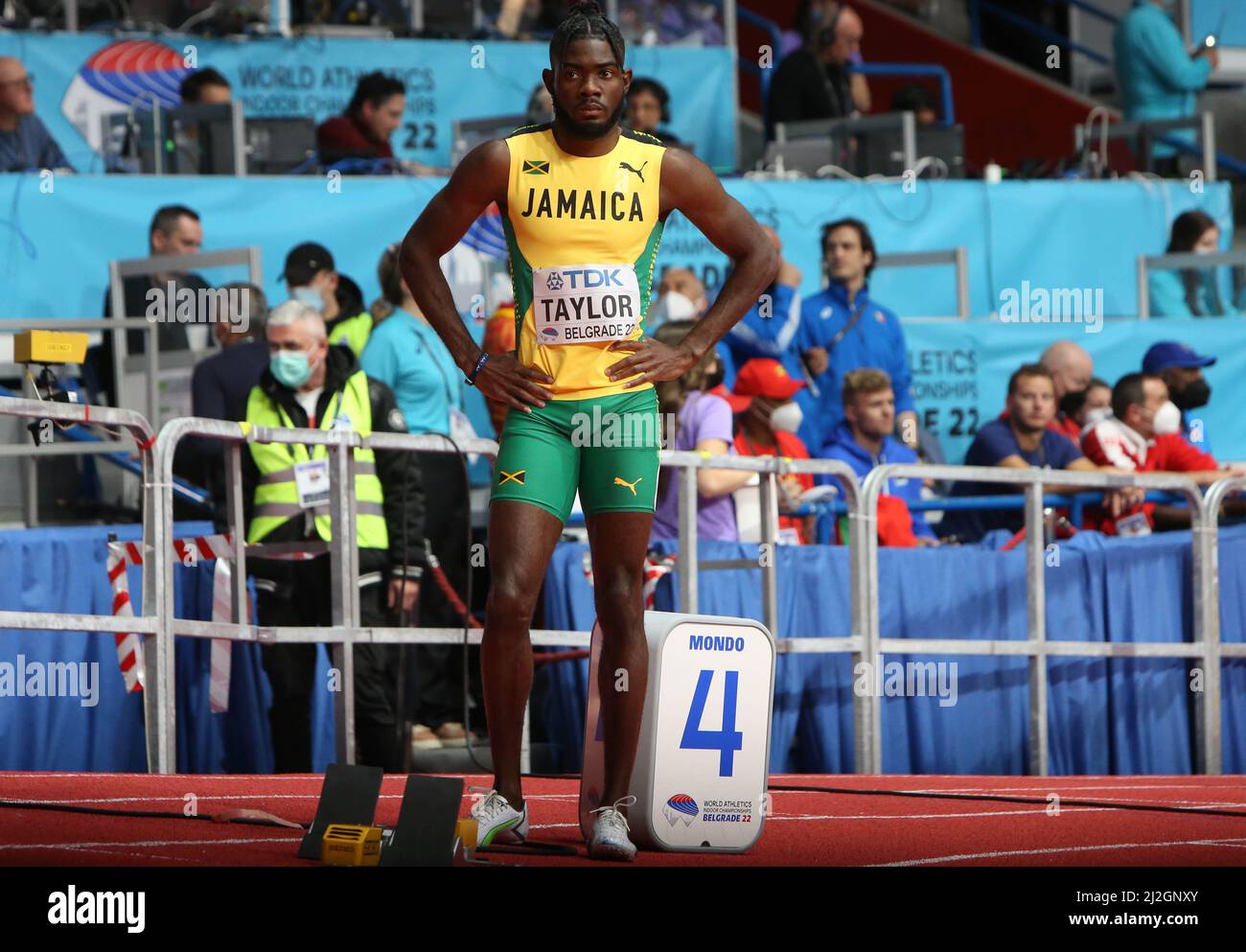 Christopher TAYLOR of Jamaique Heats 400M Men during the World ...