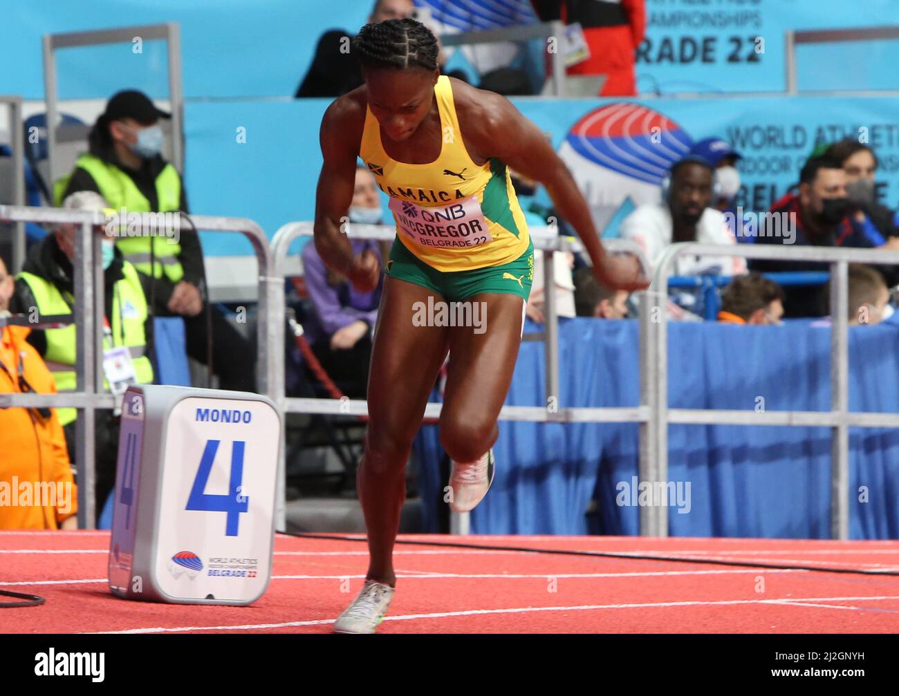 Roneisha MCGREGOR of Jamaique Heats 400M Women during the World ...