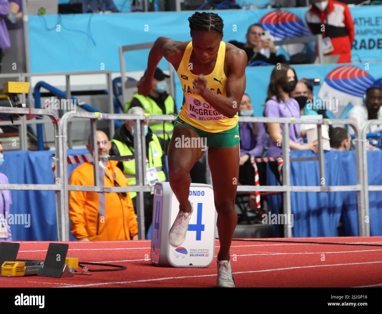 Roneisha MCGREGOR of Jamaique Heats 400M Women during the World ...
