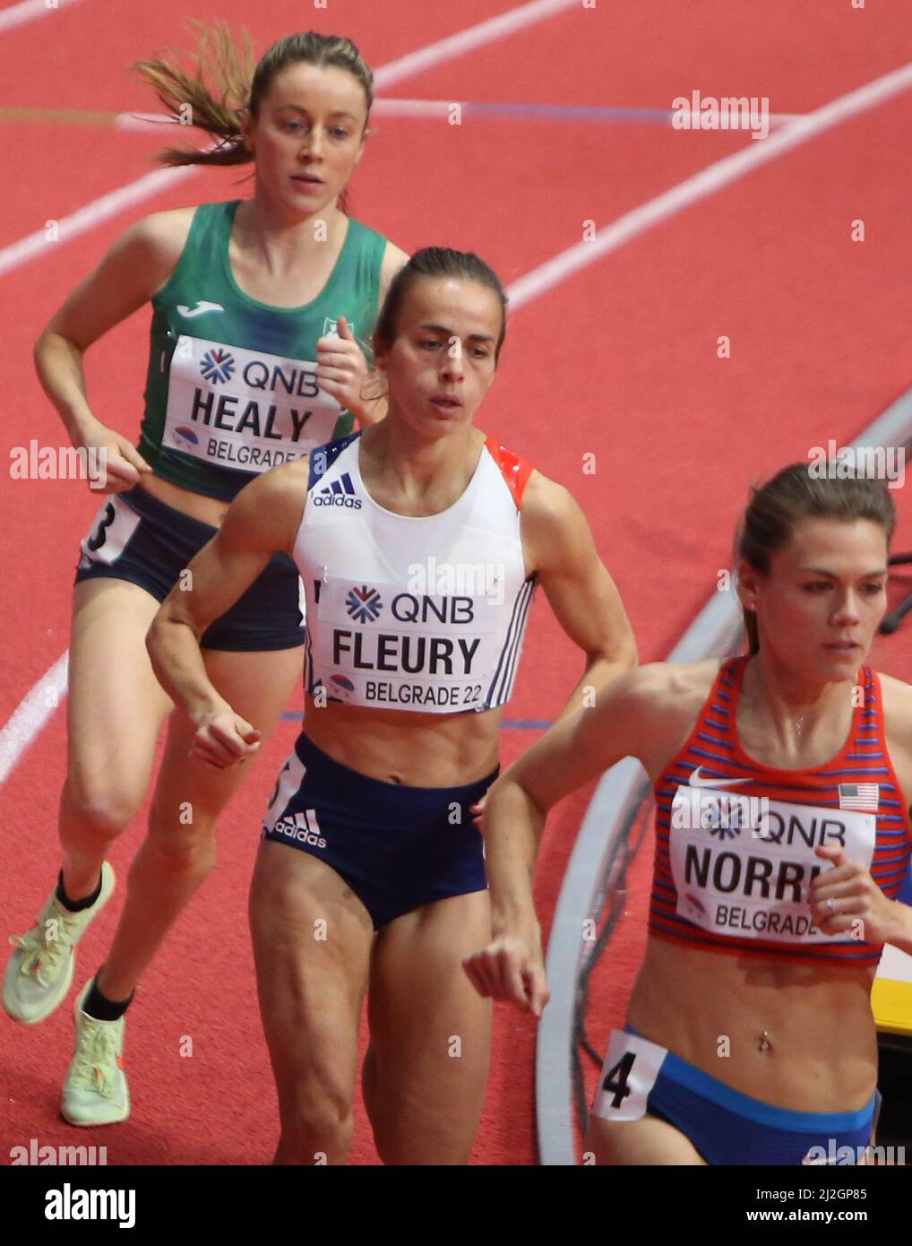 Sarah HEALY of Irlande , Aurore FLEURY of France ,and Josette NORRIS of ...