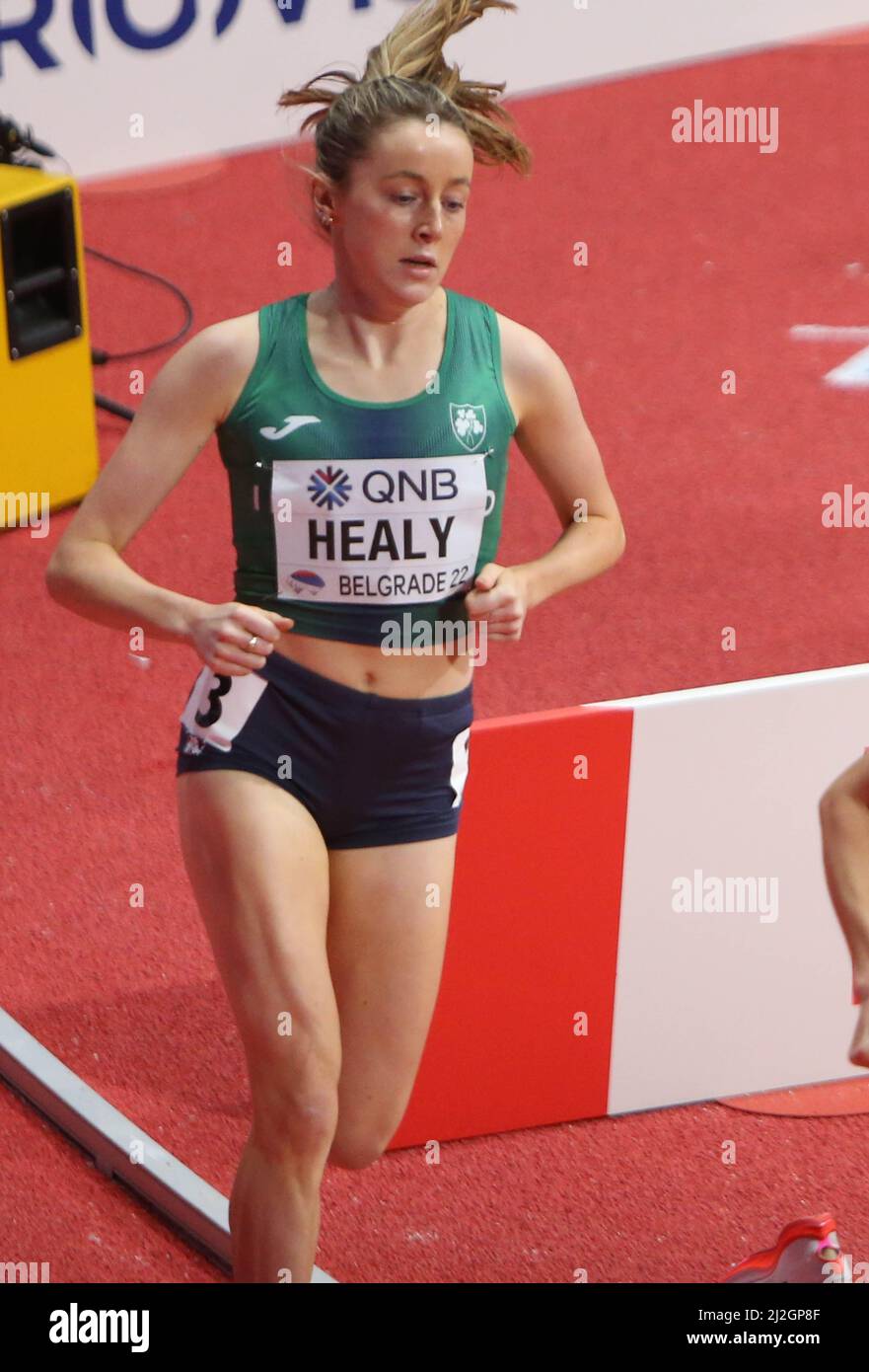 Sarah HEALY of Irlande Heat 1500 M Women during the World Athletics ...