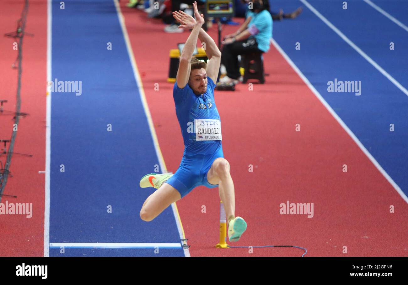 Filippo RANDAZZO of Italy Finale Long Jump Men during the World ...