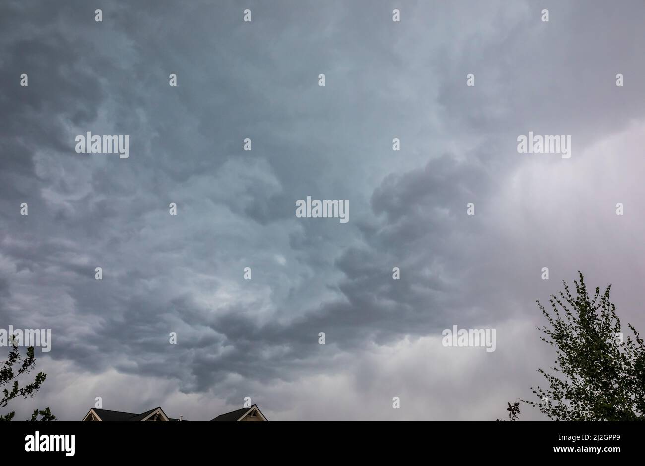 Bozeman, Montana July afternoon storm clouds Stock Photo - Alamy