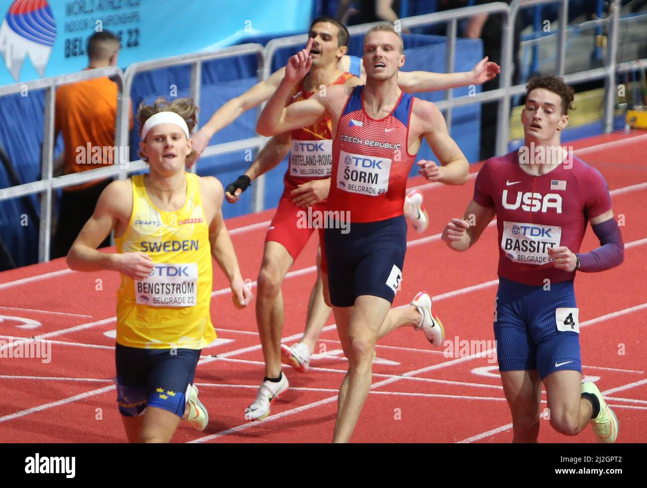 Carl BENGTSTRÖM of Sweden and Trevor BASSITT of USA , Patrik ŠORM of ...