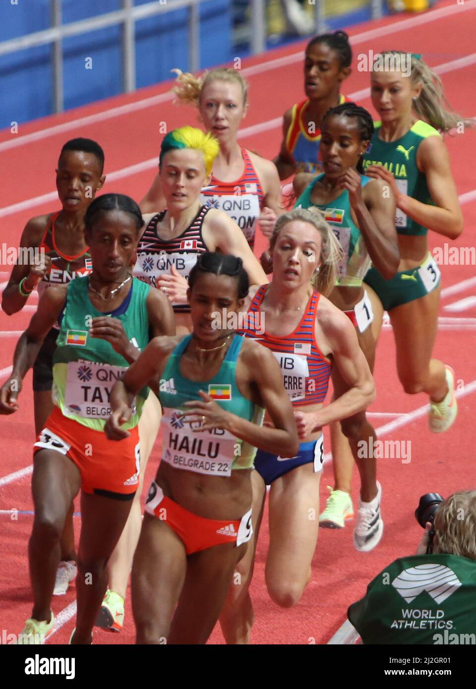 Ejgayehu TAYE of Ethiopie , Elinor PURRIER ST. PIERRE of USA , Beatrice ...