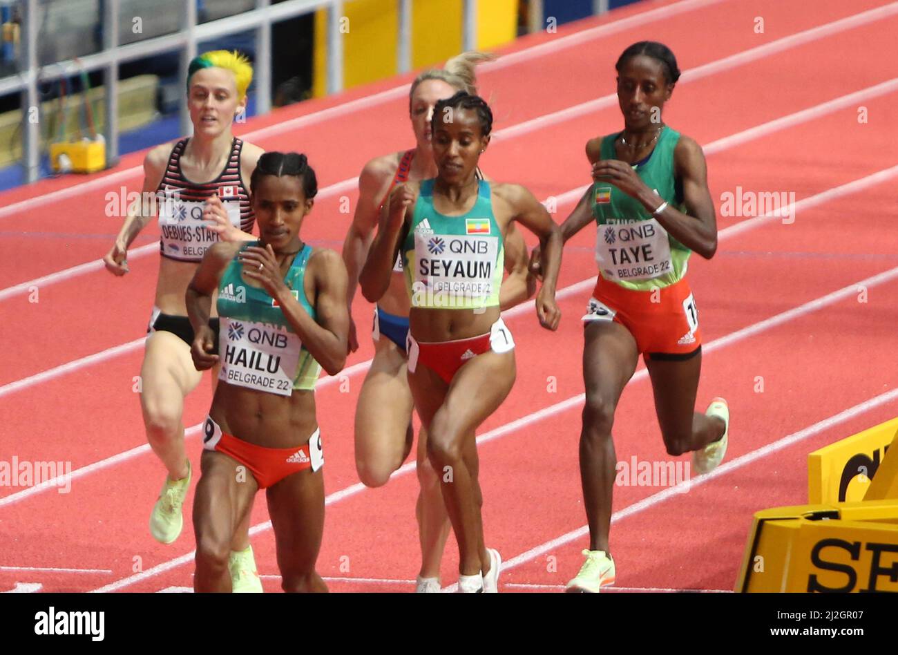 Ejgayehu TAYE of Ethiopie , Elinor PURRIER ST. PIERRE of USA , Beatrice ...